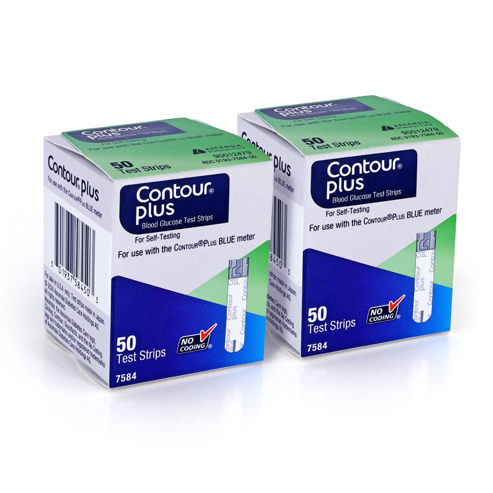 Contour Plus Test Strips 100ct – Diabetic Overstock