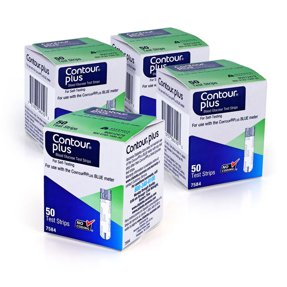 Contour Plus Test Strips 200ct – Diabetic Overstock
