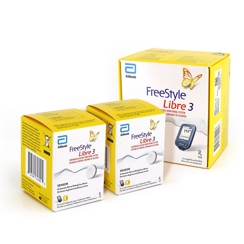 FreeStyle Libre 3 Starter Pack (2 Sensors & 1 Reader) – Diabetic Overstock