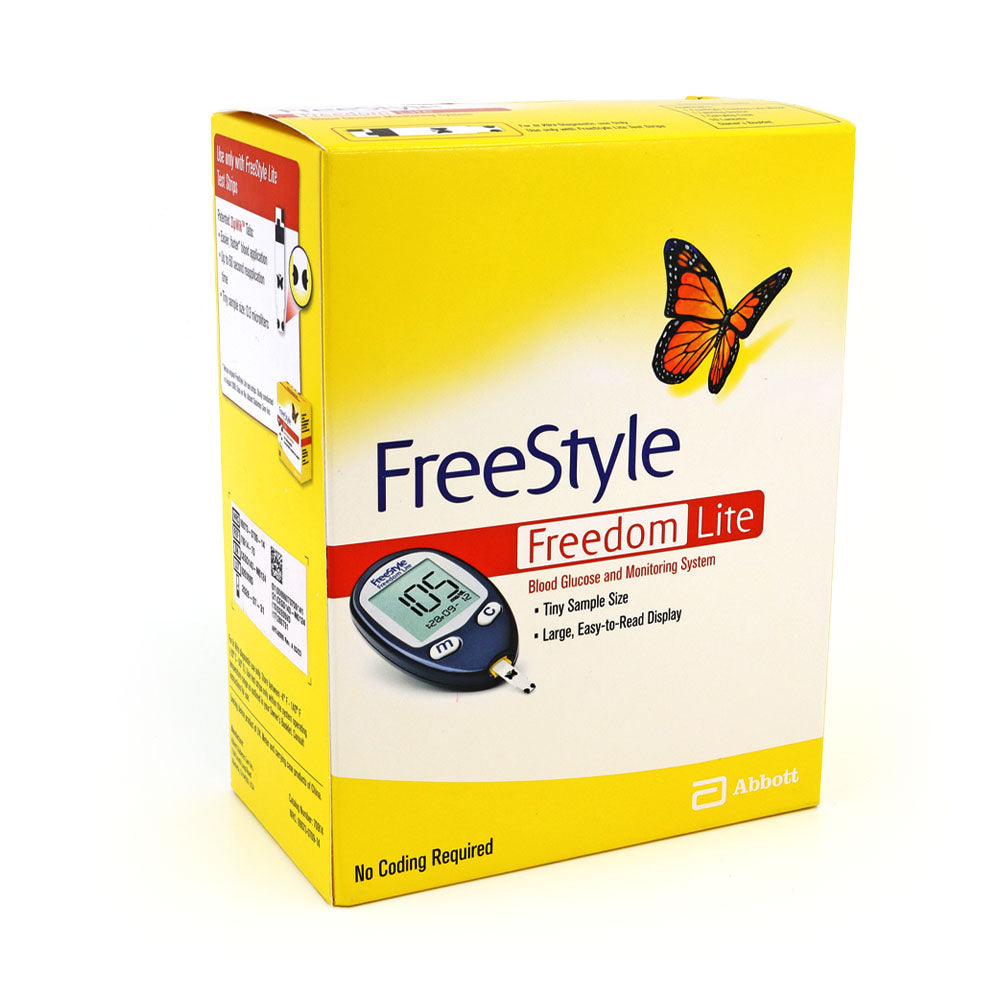 FreeStyle Freedom Lite Blood Glucose Meter Kit – Diabetic Overstock