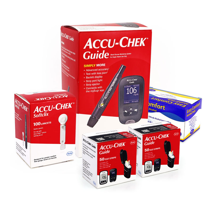 Accu-Chek Guide Starter Kit – Diabetic Overstock