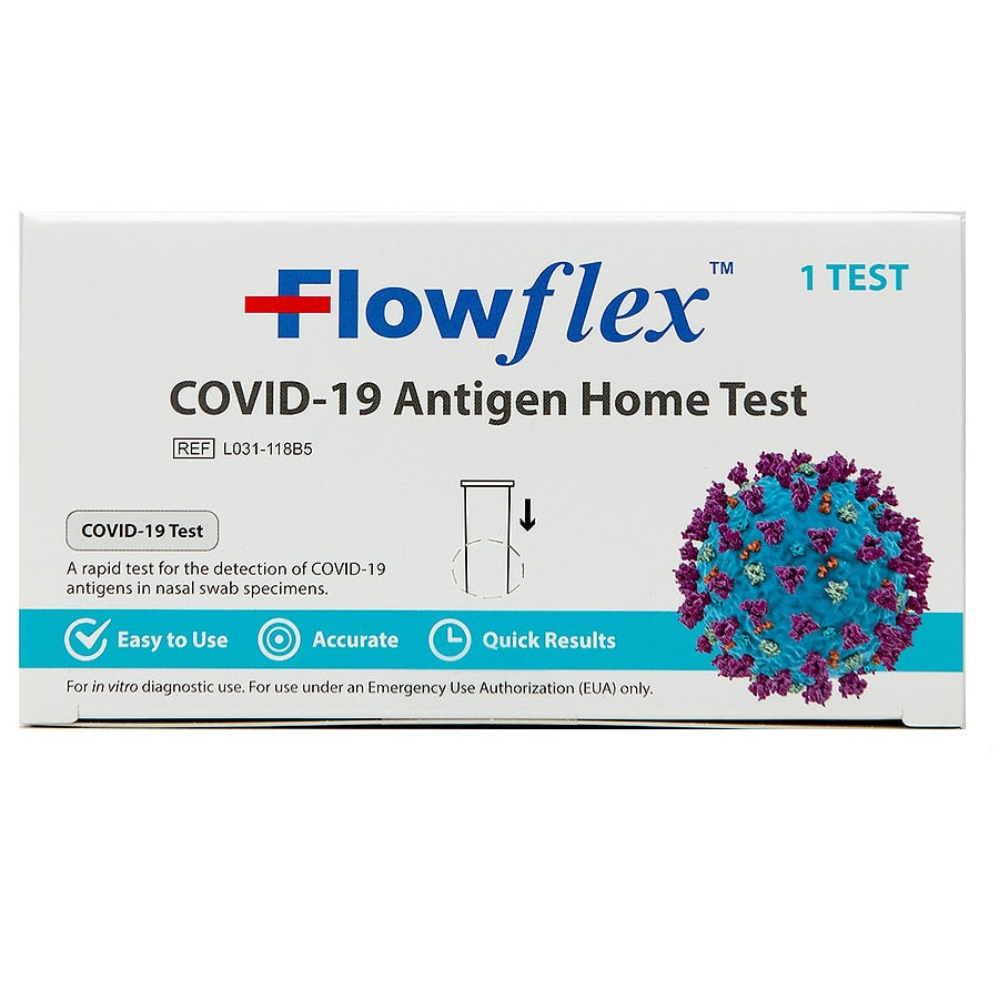 Flowflex COVID-19 Antigen Rapid Home Test Kit – Diabetic Overstock