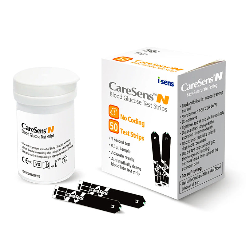 CareSens N Test Strips 50ct – Diabetic Overstock