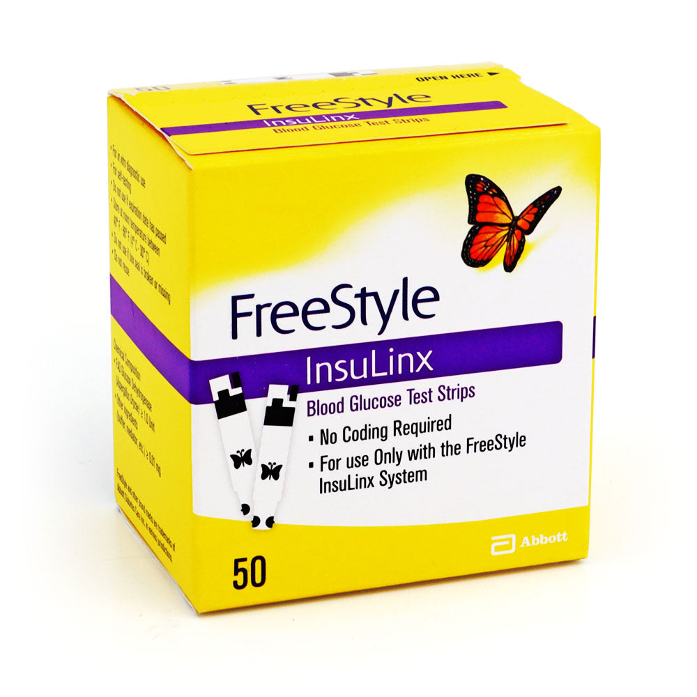 FreeStyle InsuLinx Test Strips – Diabetic Overstock