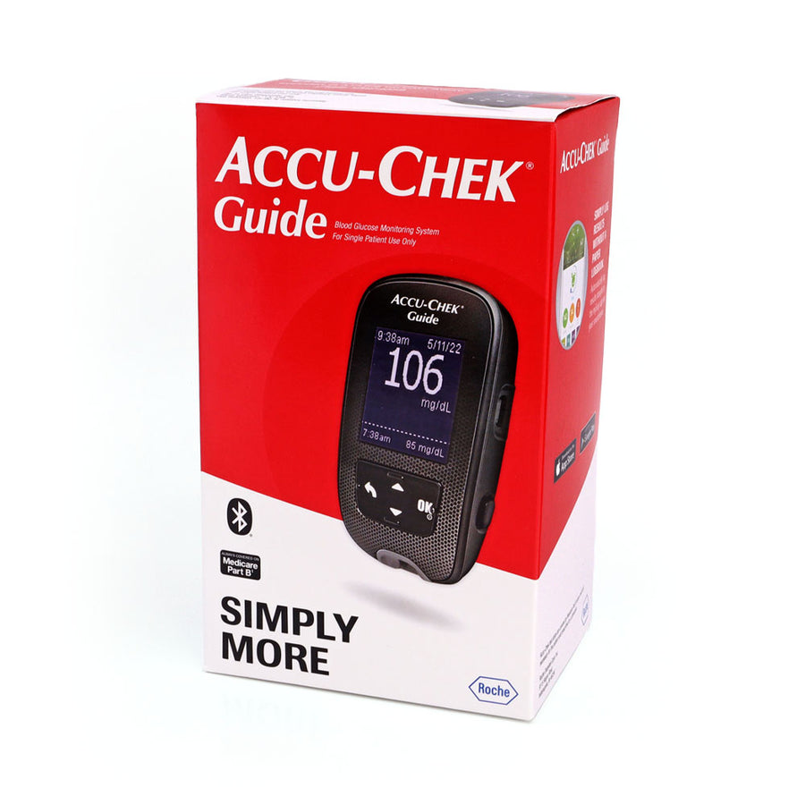 Accu-Chek Guide Blood Glucose Meter – Diabetic Overstock