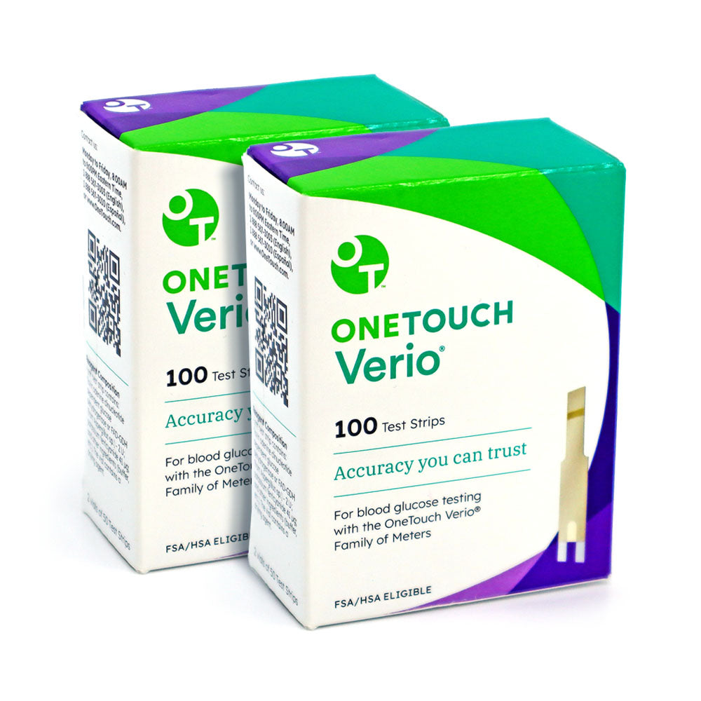One Touch Verio Test Strips 200ct – Diabetic Overstock