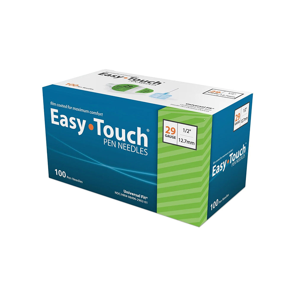 EasyTouch Pen Needles - 29G 12.7mm 100/bx – Diabetic Overstock