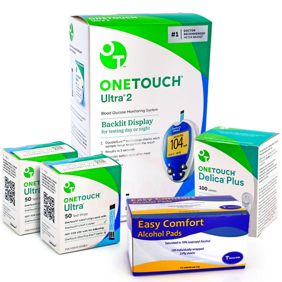 OneTouch Ultra Starter Kit – Diabetic Overstock